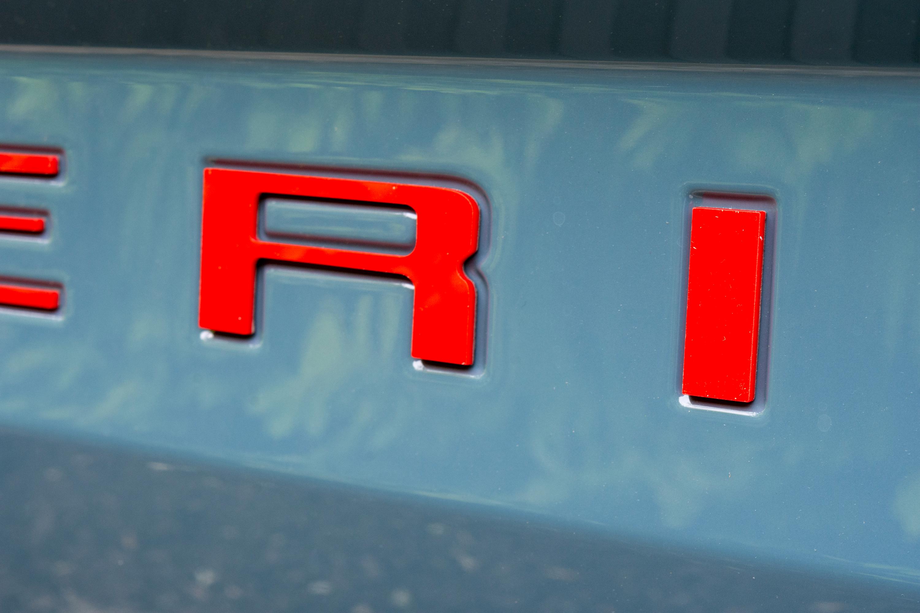 Red Raised Badges Fits 2022-2026 Ford Maverick Tailgate Letters ABS ...