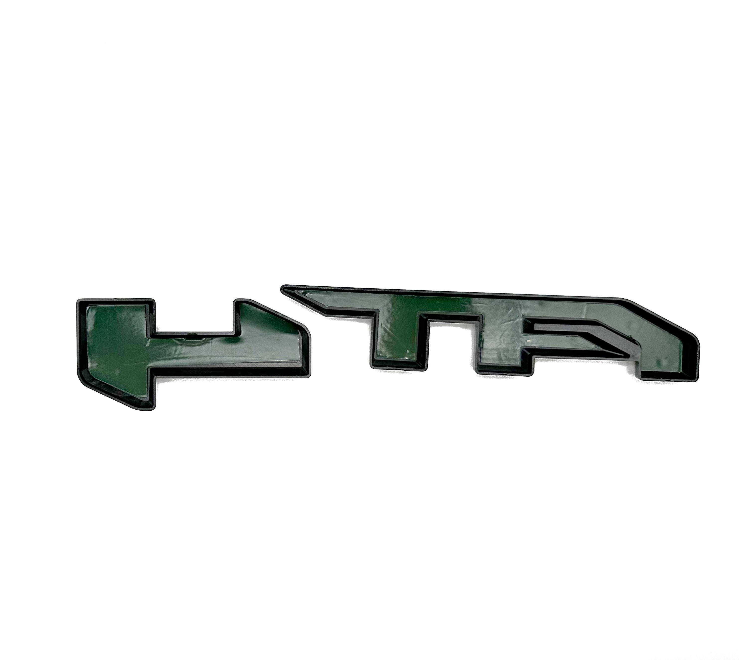 Matte Black AT4X Overlay Emblems Fit 2023-2026 GMC Canyon AT4X - Etsy