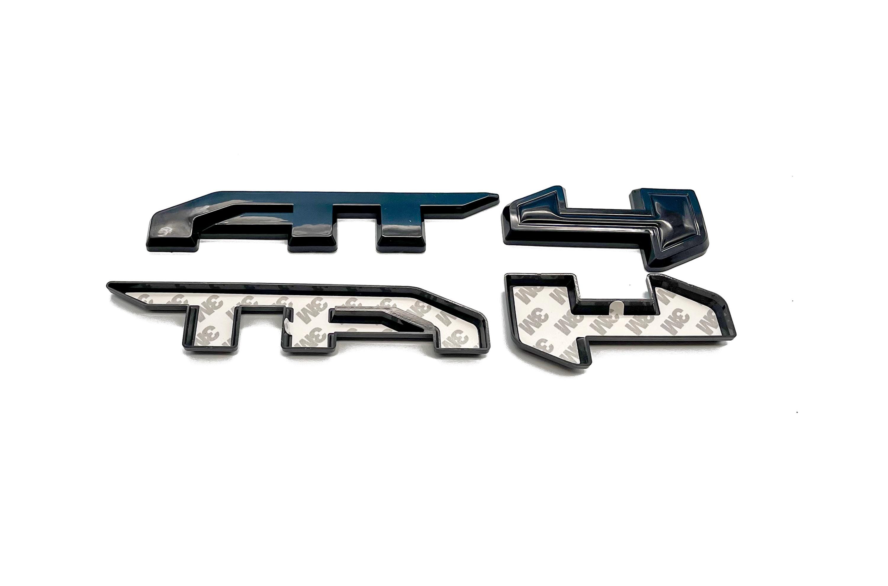 NEW Overlay Red Black AT4 Overlay Emblem Sierra Fit 2019-2026 GMC ...