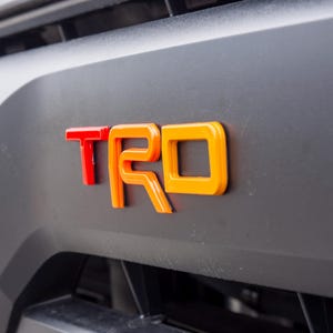 Heritage Emblems Fit 2022-2024 Toyota Tundra "trd" FRONT Grill Decal ...