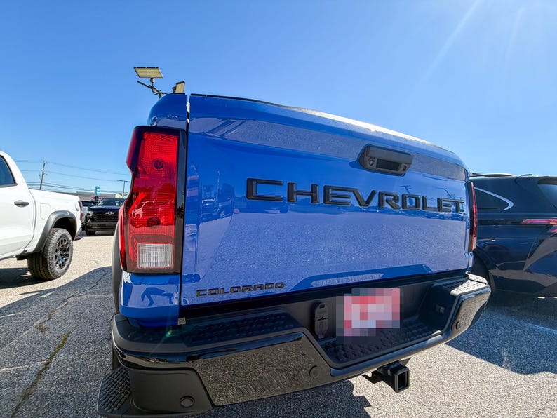 Matte Black Double-layer 3D Raised Coated Tailgate Letter Inserts ...