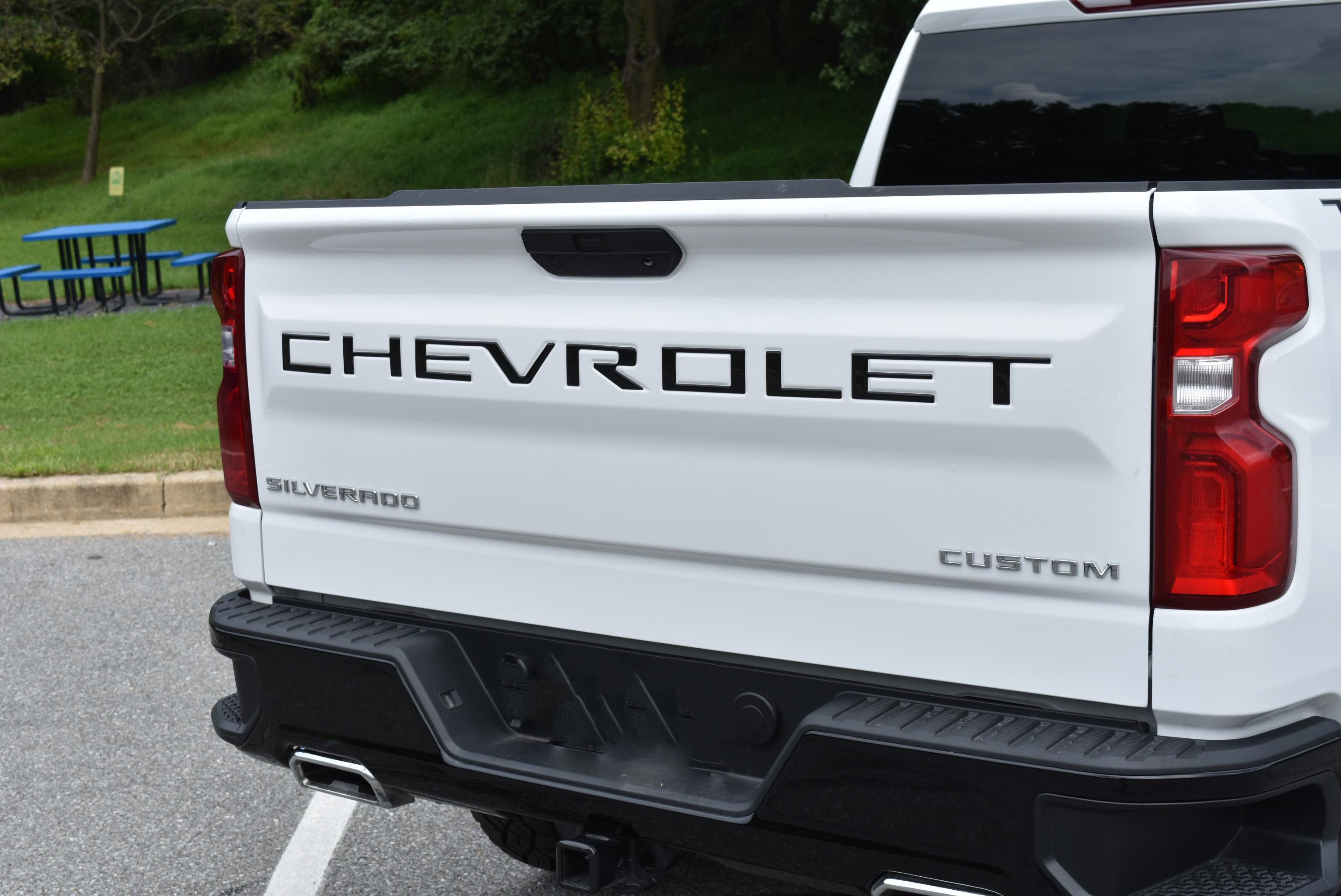 3D Raised Coated Tailgate Letter Inserts Decals Fit With Chevrolet ...