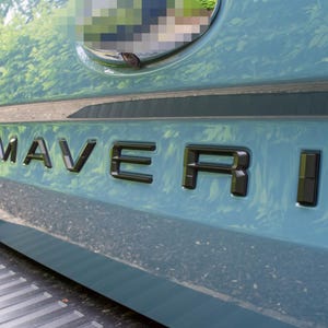 Matte Black Fits 2022-2026 Ford Maverick Tailgate Letters ABS Plastic ...