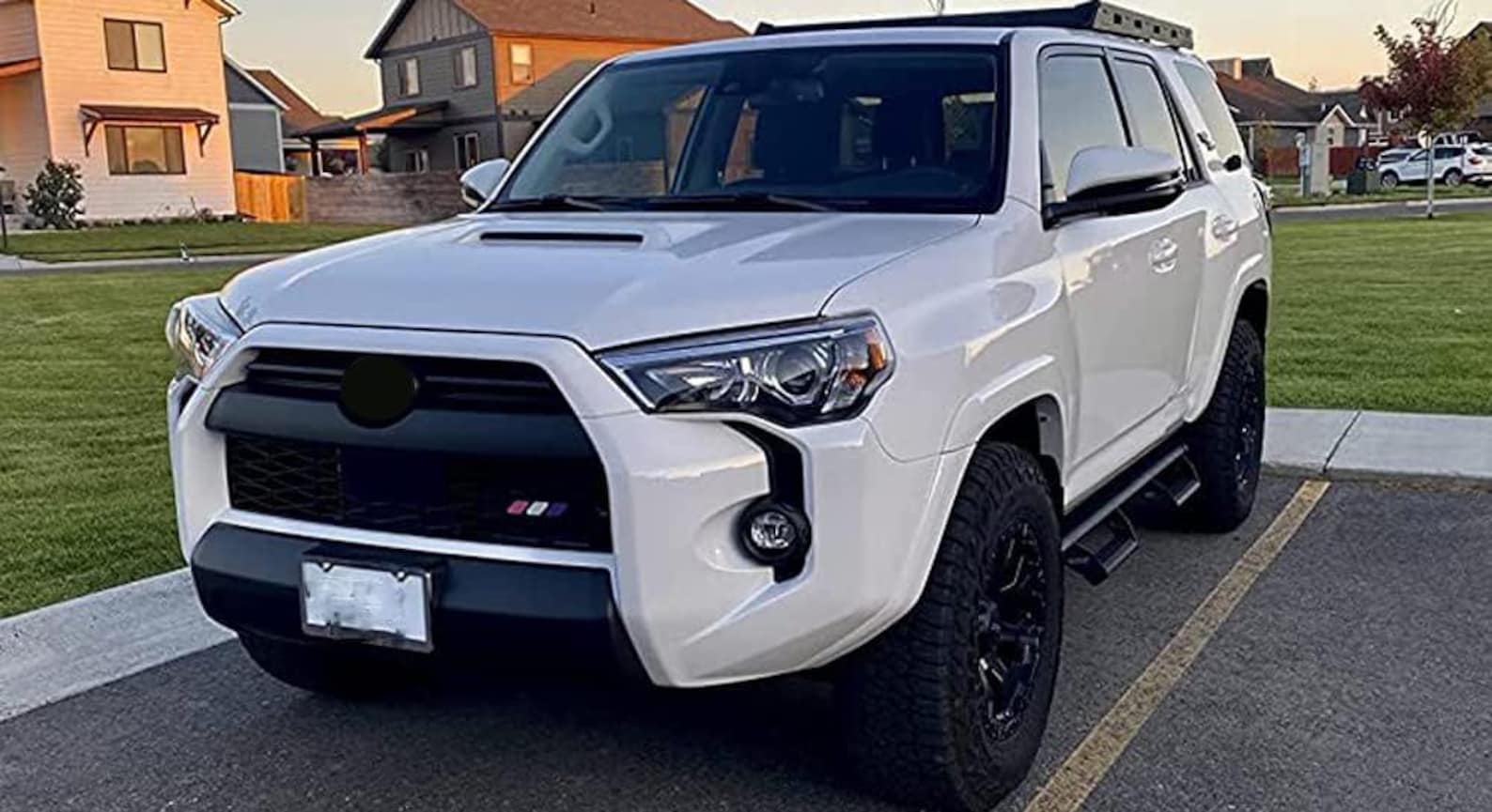 Middle Grille Insert Cover Strips Fits Toyota 4runner 2020-2022, Front ...