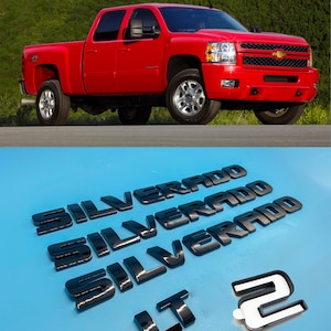 Overlay Gloss Black / Matte Black Doors Rear Emblems Fit 2007-2018 ...