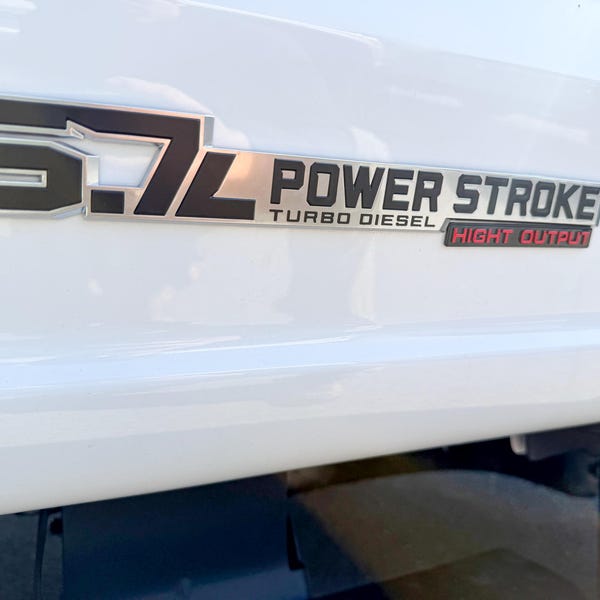 Powerstroke Emblem - Etsy