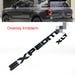 Matte Black EXPEDITION XLT MAX Overlay Letters Emblem - Fits 2022-2025 ...