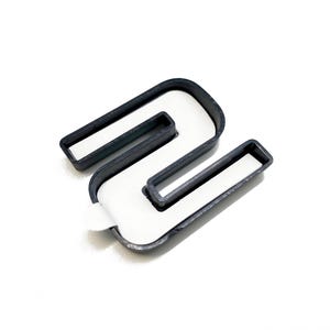 Overlay Gloss Black / Matte Black Doors Rear Emblems Fit 2007-2018 ...