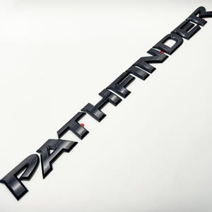 Pathfinder Gloss Black Overlay Emblem Fit 2022-2025 Nissan Rear ...