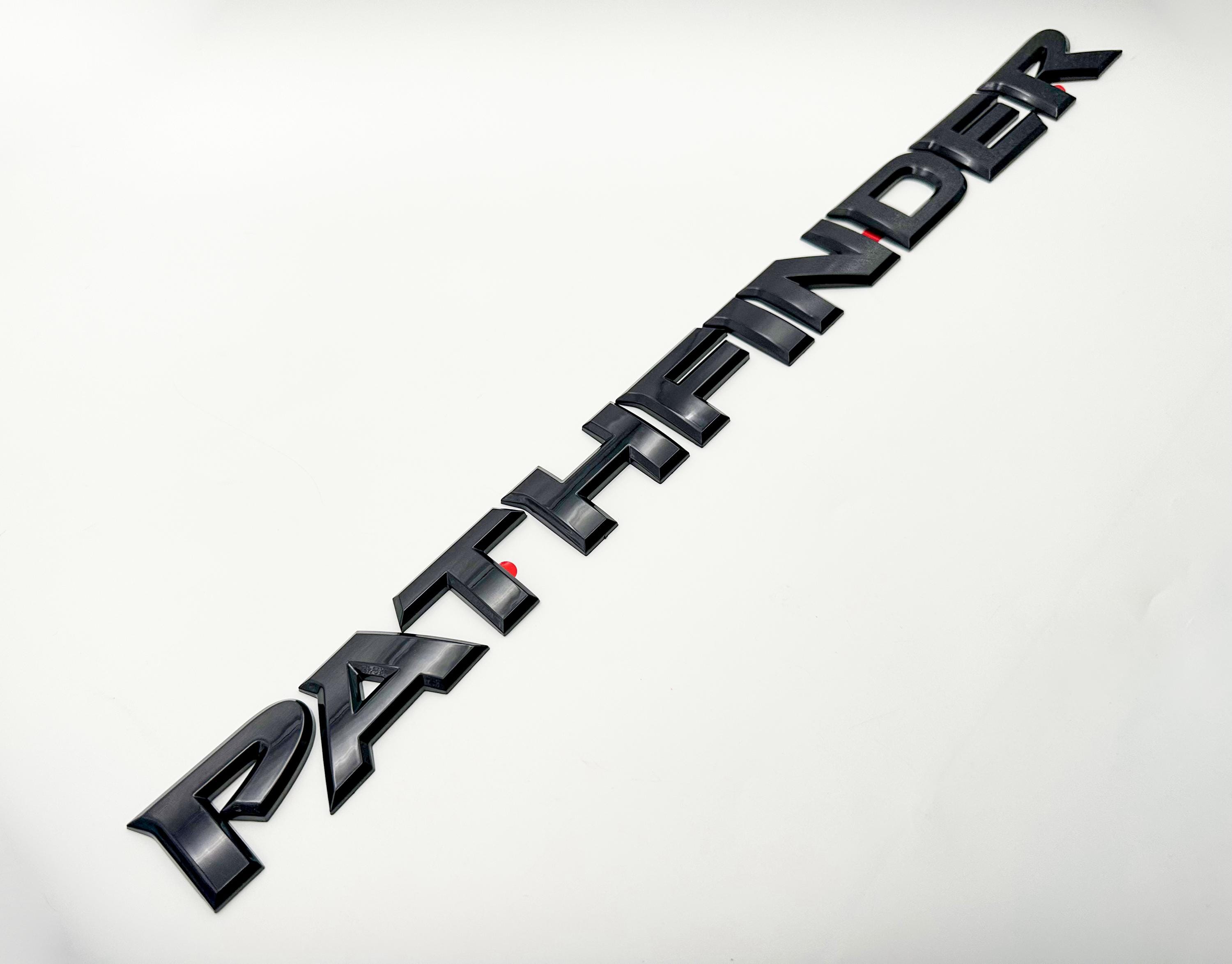 Pathfinder Gloss Black Overlay Emblem Fit 2022-2025 Nissan Rear ...