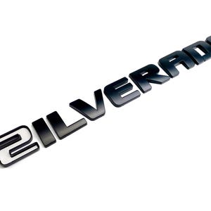 Overlay Gloss Black / Matte Black Doors Rear Emblems Fit 2007-2018 ...