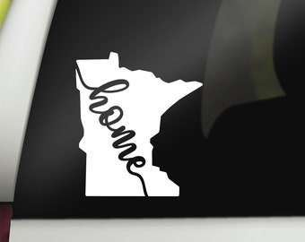 Minnesota MN Oval Vinyl Decal Sticker - Etsy