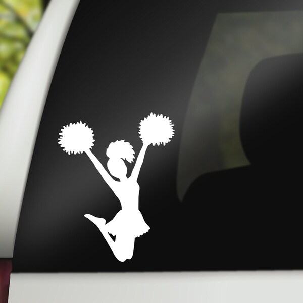Cheerleader Decal - Etsy