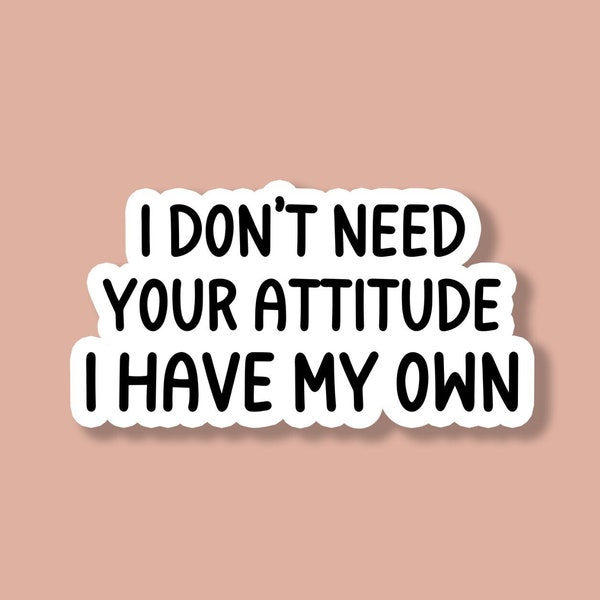 Cat Attitude - Etsy