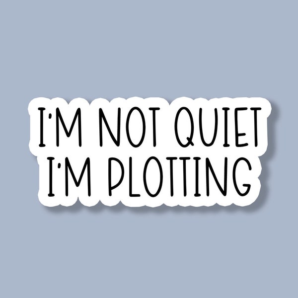 Plotting Sticker - Etsy