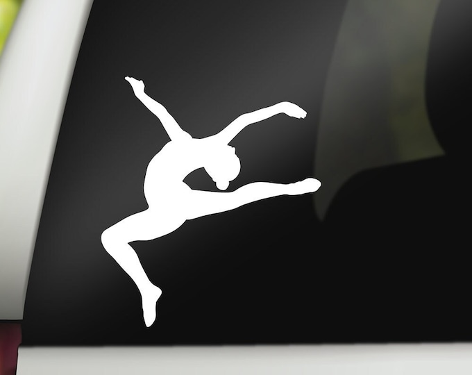 Dancer Vinyl Decal, Car Window Decal, Laptop Decal, Water Bottle Decal ...