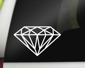 Diamond Car Decal - Etsy