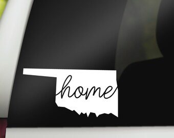 Home State Decal - Etsy