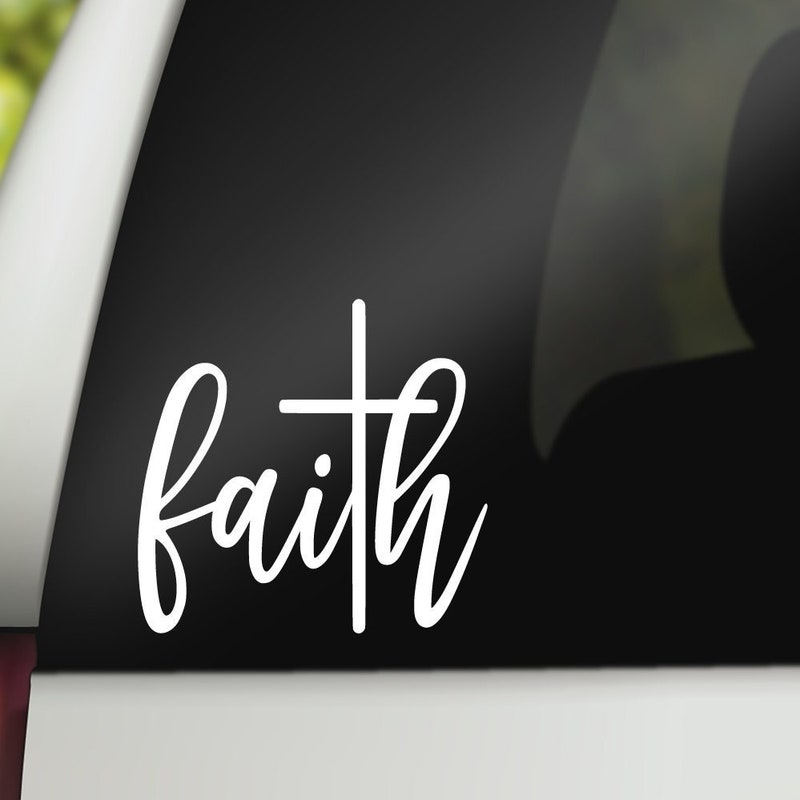 Religious Vinyl Decal - Etsy