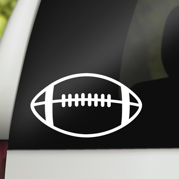 Football Decal - Etsy