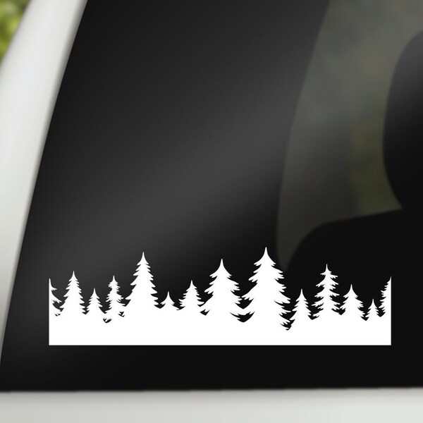 Forest Decal - Etsy