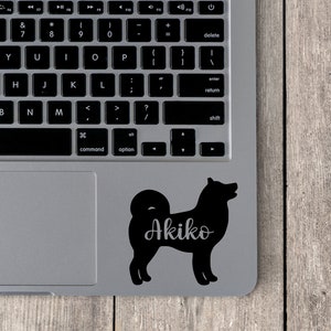 Shiba Inu Name Decal, Shiba Inu Decal, Shiba Inu Sticker, Car Decal ...