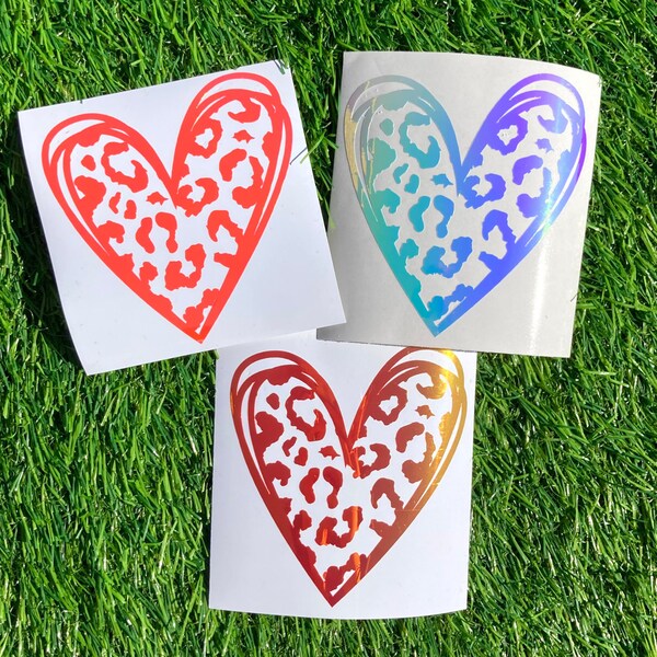 Heart Decal - Etsy