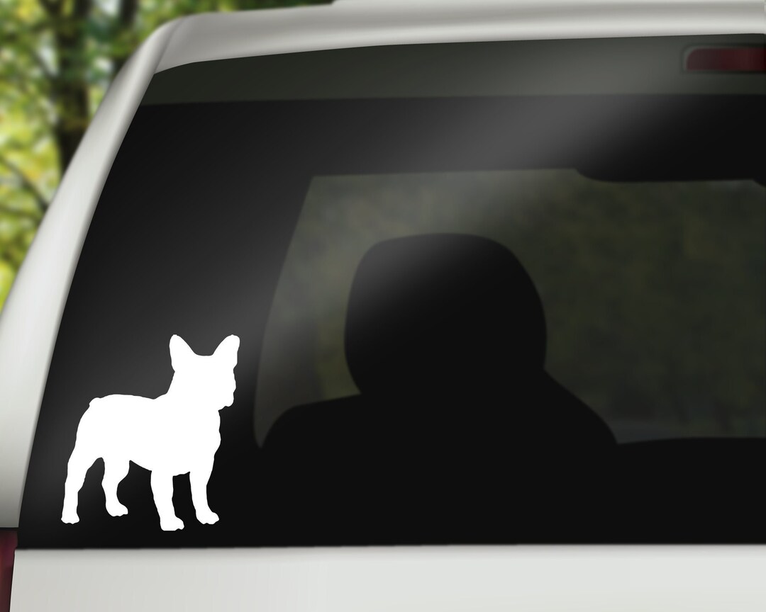 Frenchie Decal, Frenchie Sticker, French Bulldog Decal, Dog Decal, Car ...