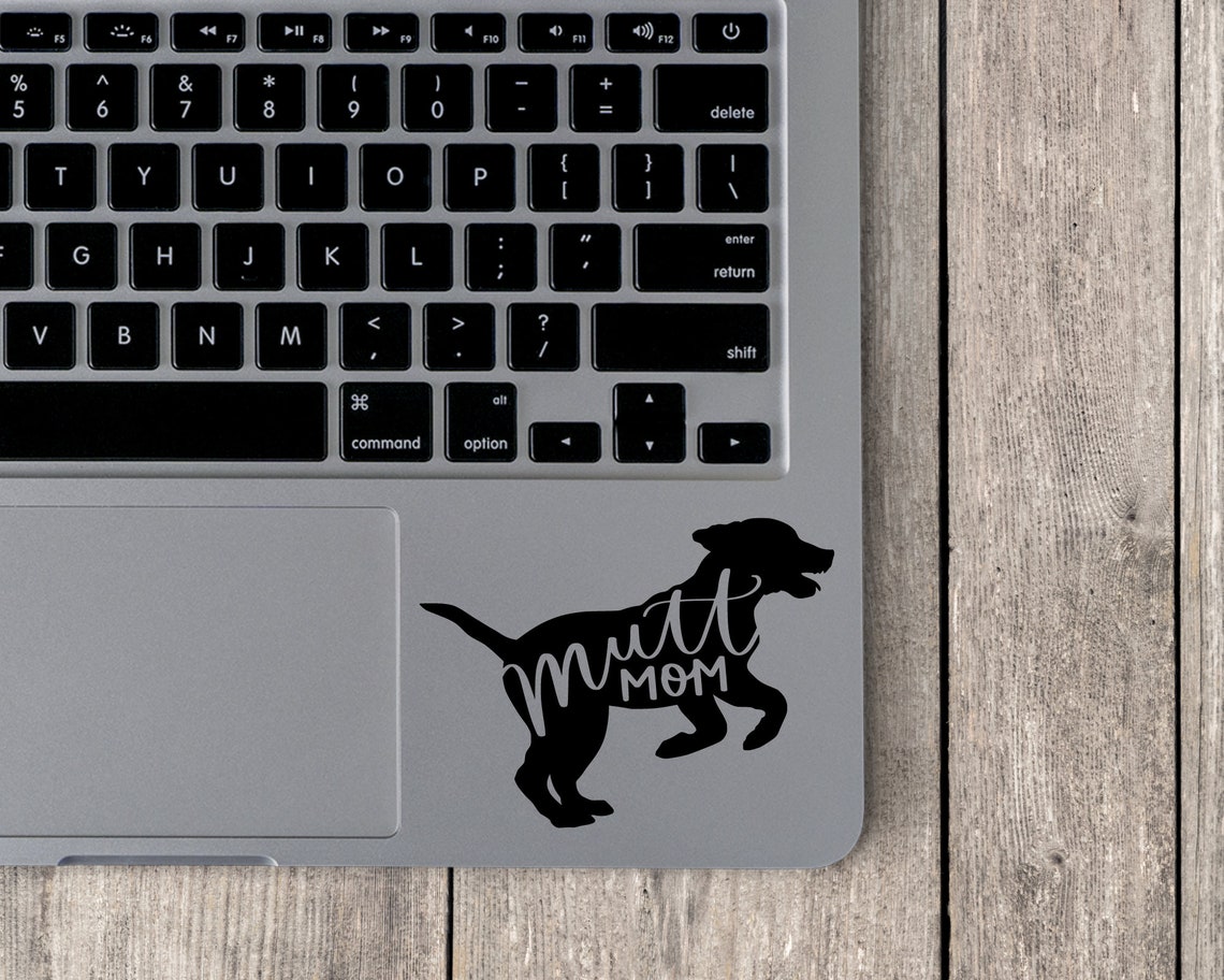Mutt Mom Decal Mutt Mom Sticker Mutt Decal for Car Mutt | Etsy