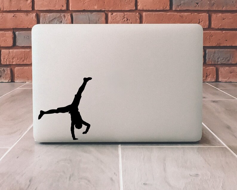 Cartwheel Decal Gymnastic Decal Cartwheel Sticker Gymnast - Etsy