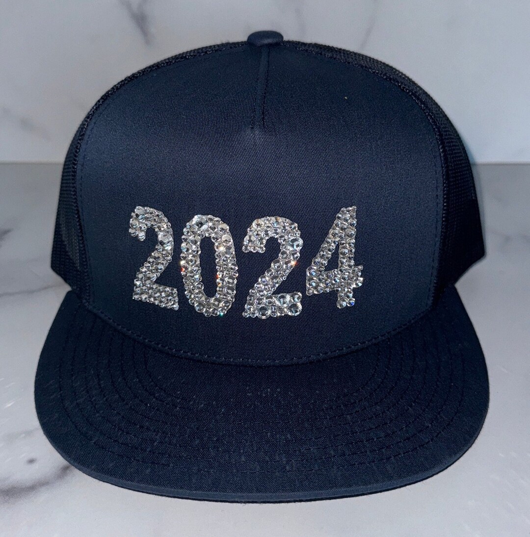 2024 Crystal Snapback Hat for New Years 2024 Perfect Bling - Etsy