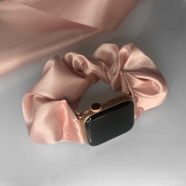 Scrunchie Apple Watch Bands - Etsy
