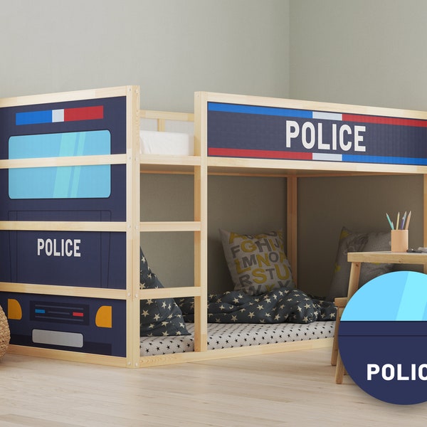 Police Car Kids Bed - Etsy