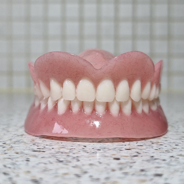 Upper and Lower Dentures - Etsy