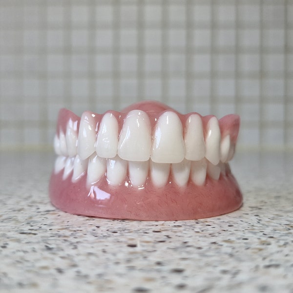 Upper and Lower Dentures - Etsy