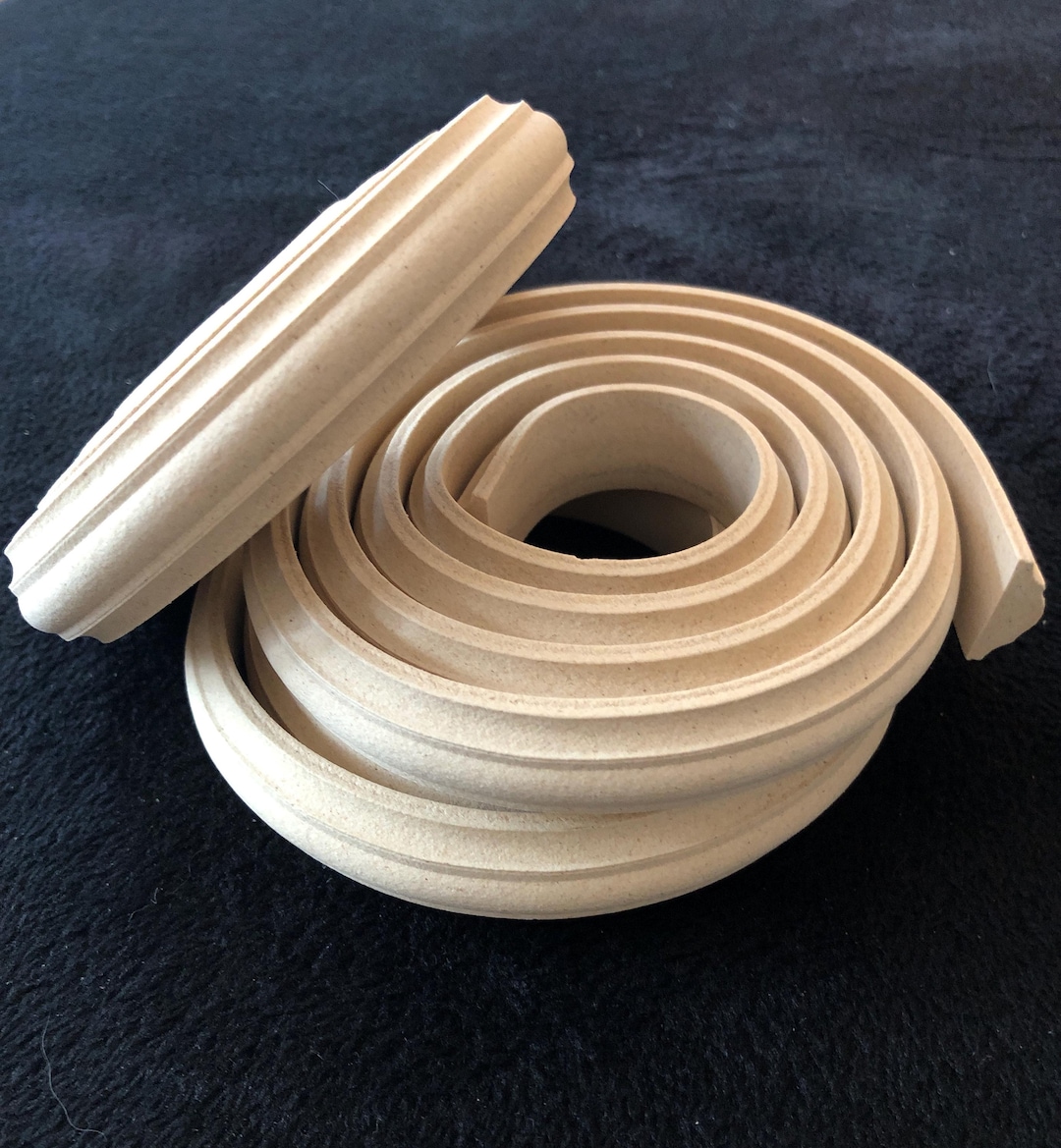 Heat Bendable Wood Trim – Flexible Decorative Moulding for DIY, Crafts ...