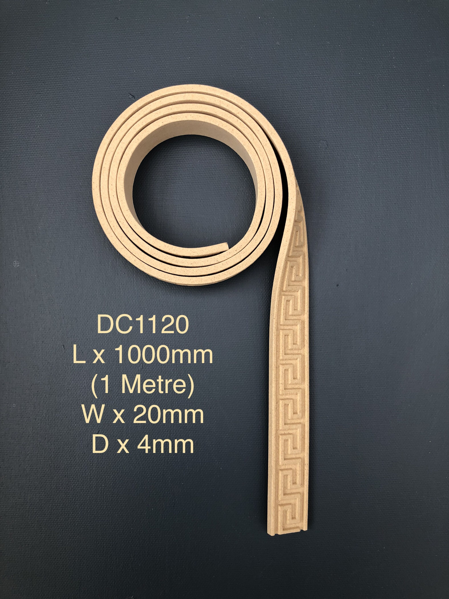 Decocurve Heat Bendable Wood Mouldings. No. DC1120 1 Metre | Etsy UK