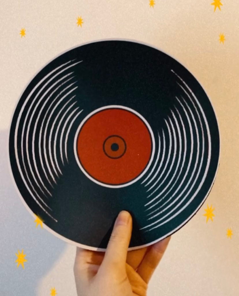 Vinyl Record Mouse Mat Retro Music Vintage Rock & Roll Indie - Etsy