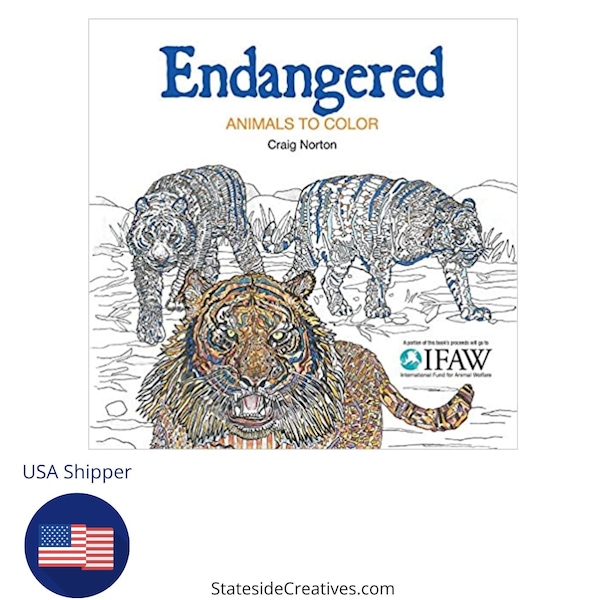 Animal Coloring Book - Etsy