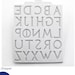 Old English Letter Font Silicone Mold, Block Font Mold, Capital Letter ...