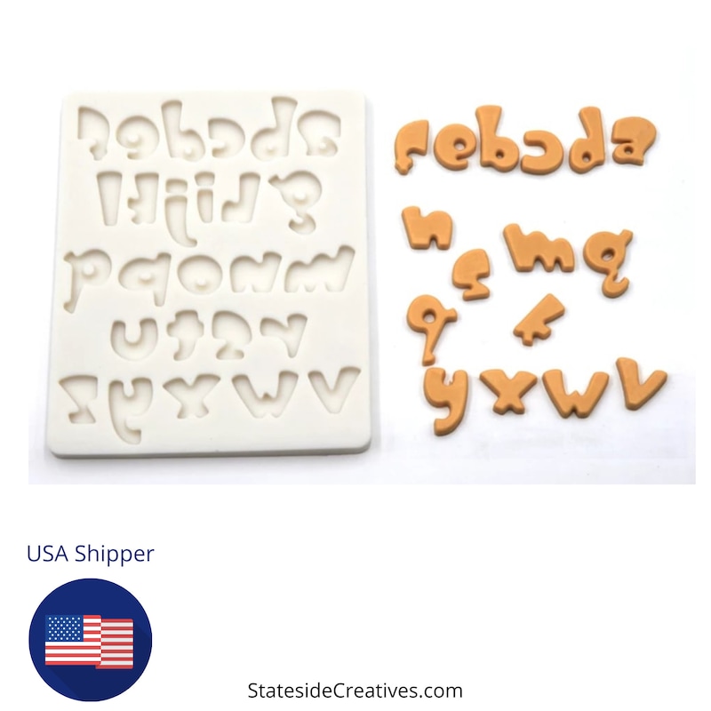 Silicone Abc Mold - Etsy