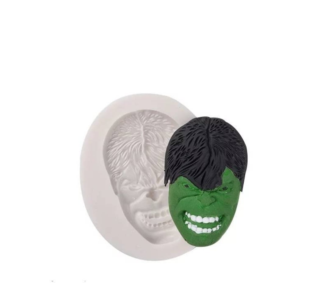 Silicone Incredible Hulk Mold, the Hulk Fondant Sugarcraft Mold, Hulk ...