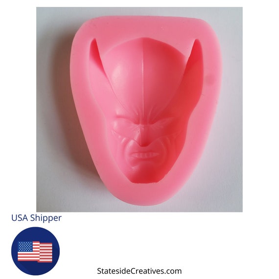 Silicone Wolverine Mold Wolverine Fondant Sugarcraft Mold | Etsy