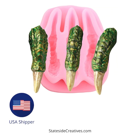 Dragon Claw Silicone Mold Dinosaur Claw Mold Dragon Paw - Etsy