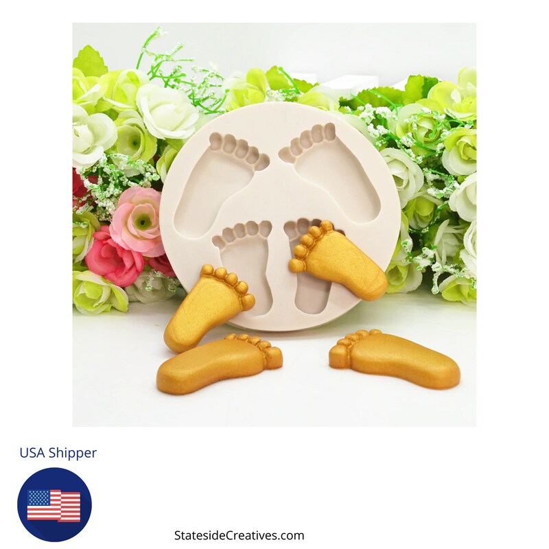 Baby Foot Mold - Etsy
