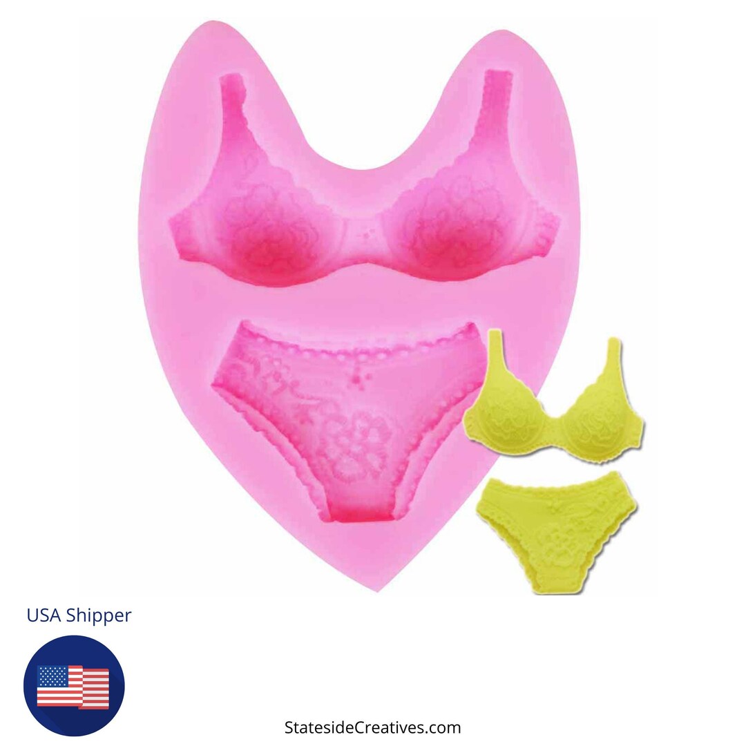 Silicone Bikini Mold, Silicone Bra and Panty Mold, Bachelor ...