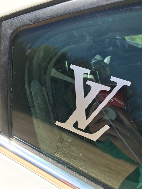 Louis Vuitton vinyl car decal | Etsy