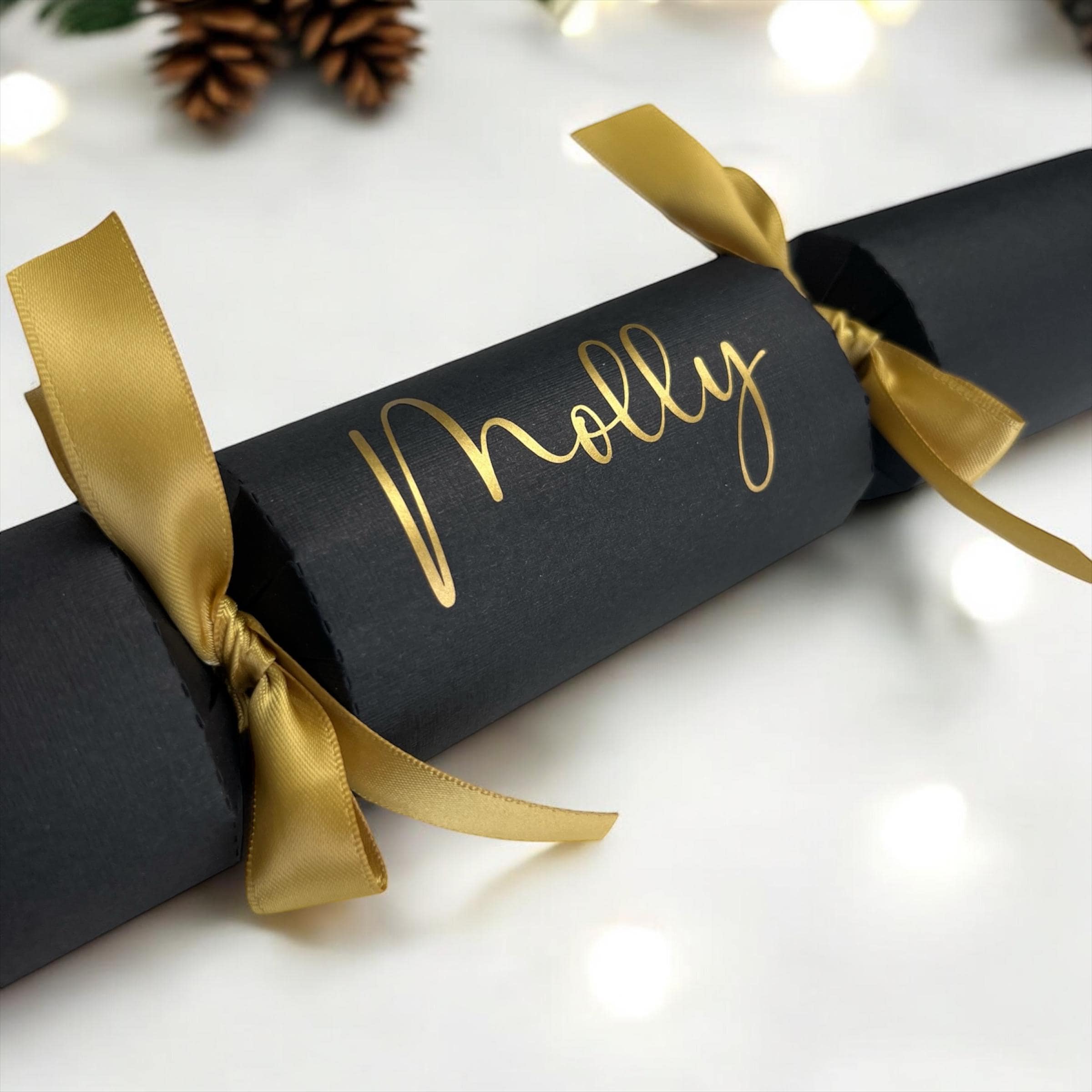 Personalised Christmas Cracker, DIY Christmas Cracker, Custom, DIY Xmas ...
