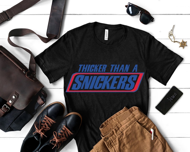 Thicker Than A Snickers Svg Thicker Than Snicker Png - Etsy