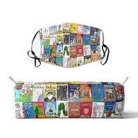 Literary Mask - Etsy